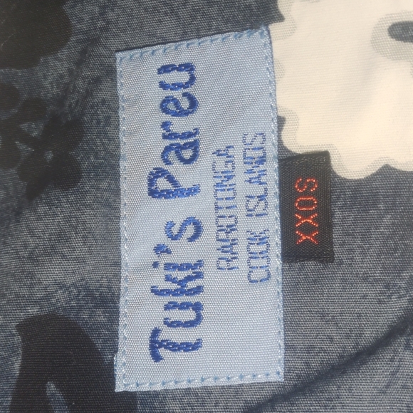 Tuki's Pareu | Shirts | Tukis Pareu Hawaiian Hibiscus Flower Print ...